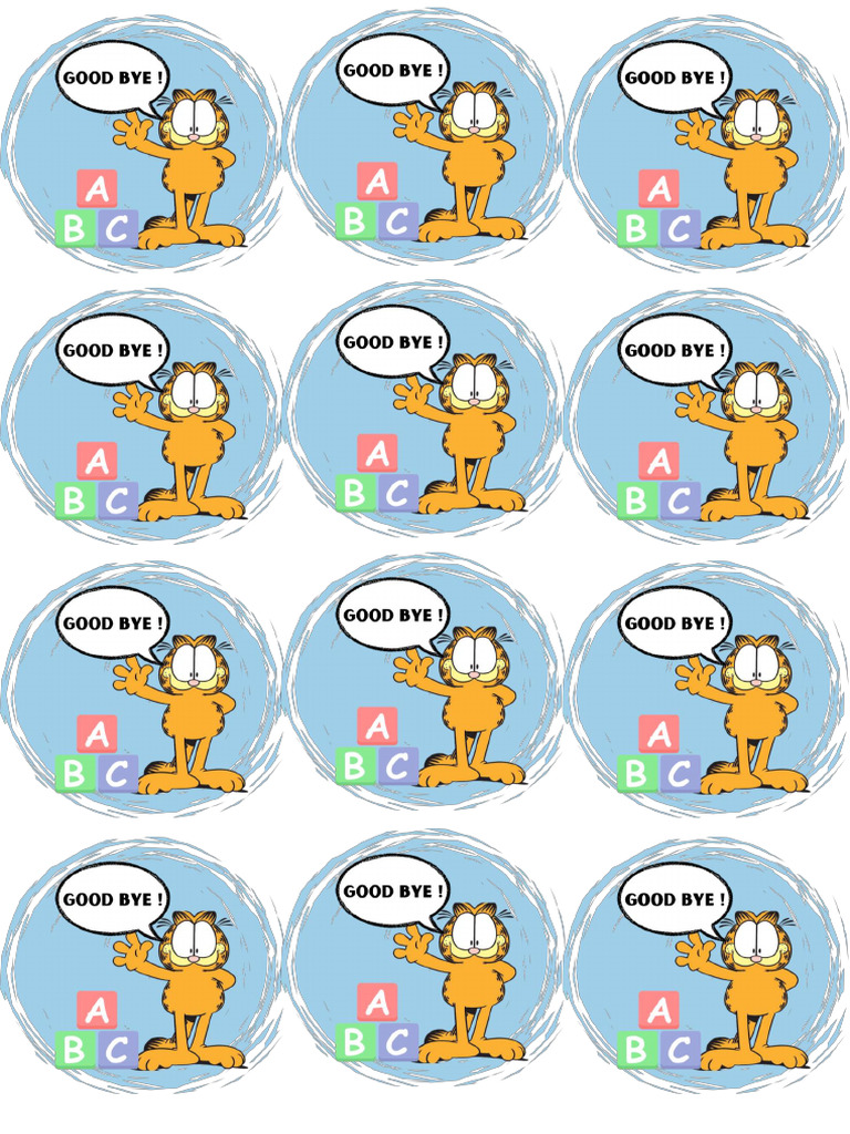 Garfield Good Bye | PDF
