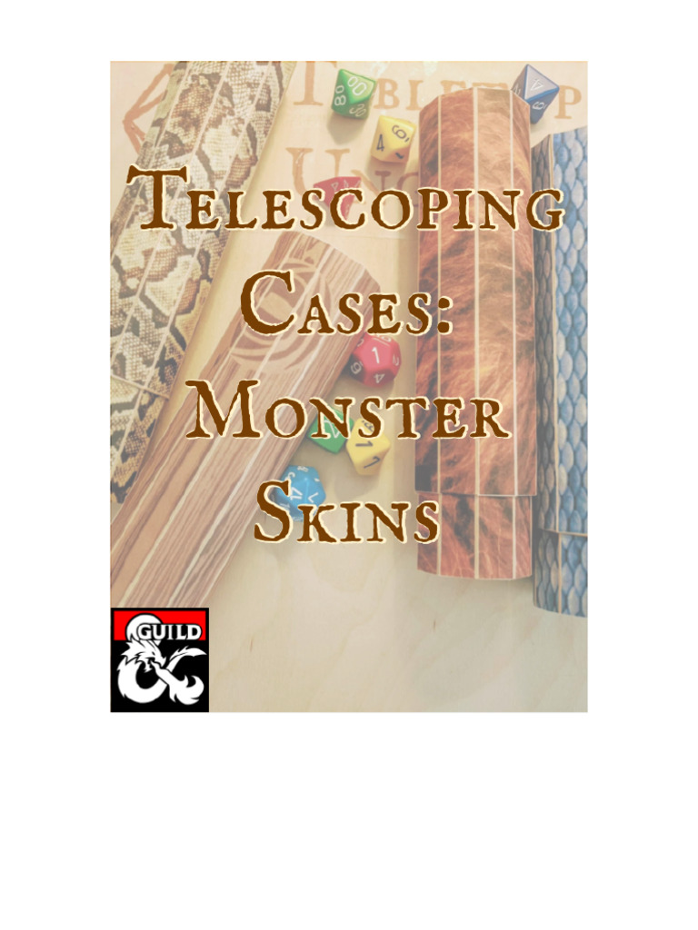 2307199-Telescoping Cases Monster Skins v1.0 | PDF | Dungeons & Dragons