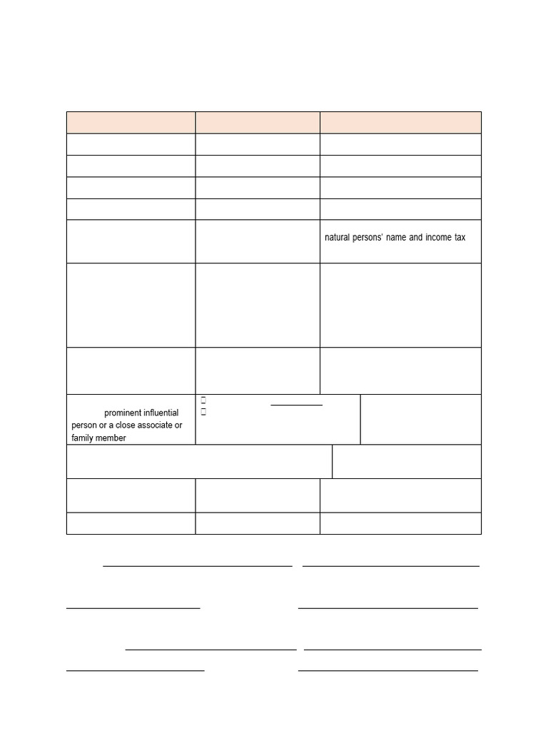 Foreign Natural Persons Questionnaire | PDF | Passport | Taxes