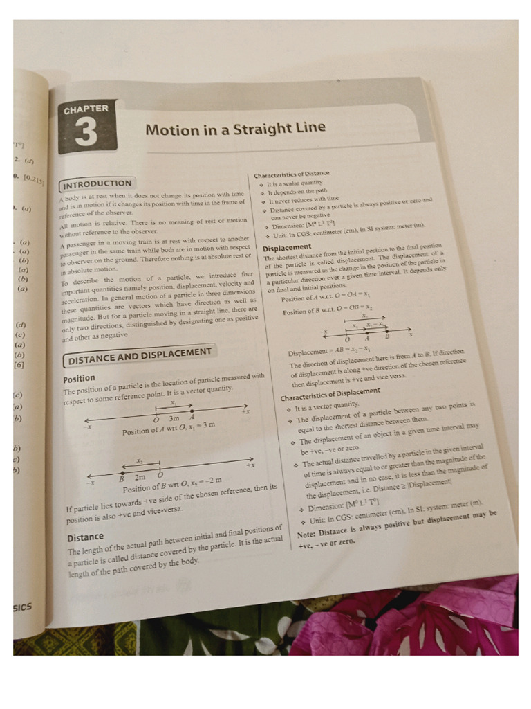 PW Physics Module 1 Chapter 3 and Rest Part | PDF