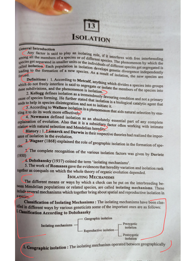 Reproductive Isolation | PDF