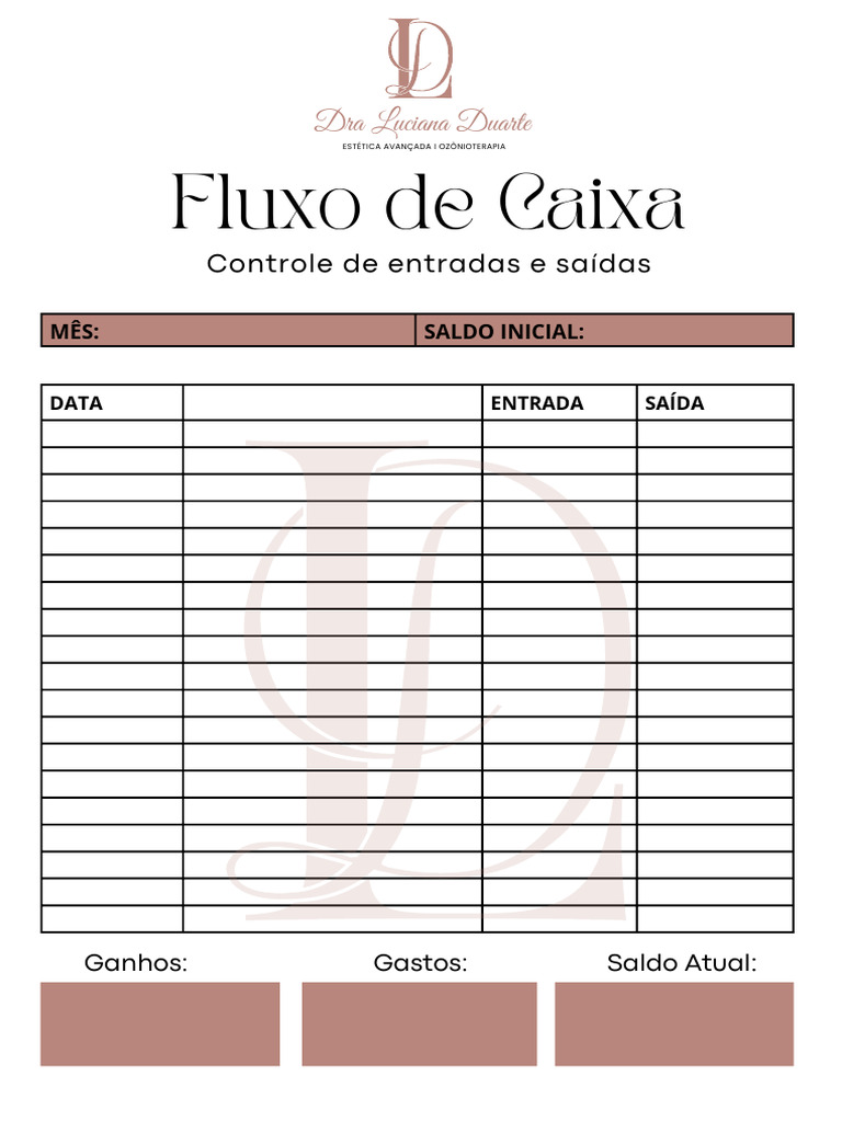 Fluxo de Caixa | PDF
