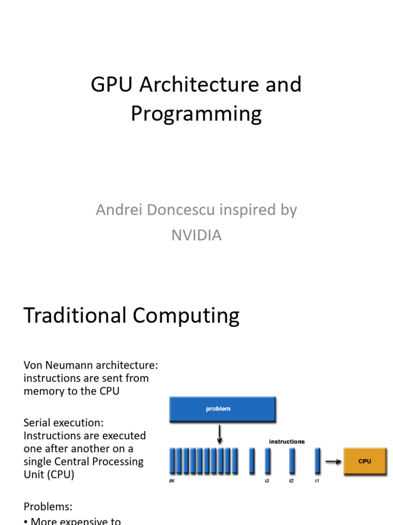 GPU Architecture Ebook | PDF | Graphics Processing Unit | Parallel ... GPU Architecture Ebook | PDF | Graphics Processing Unit | Parallel ...