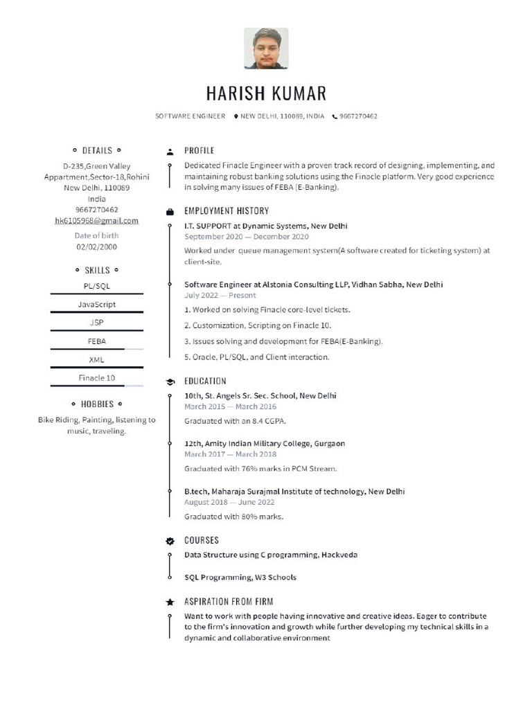 Harish Resume | PDF