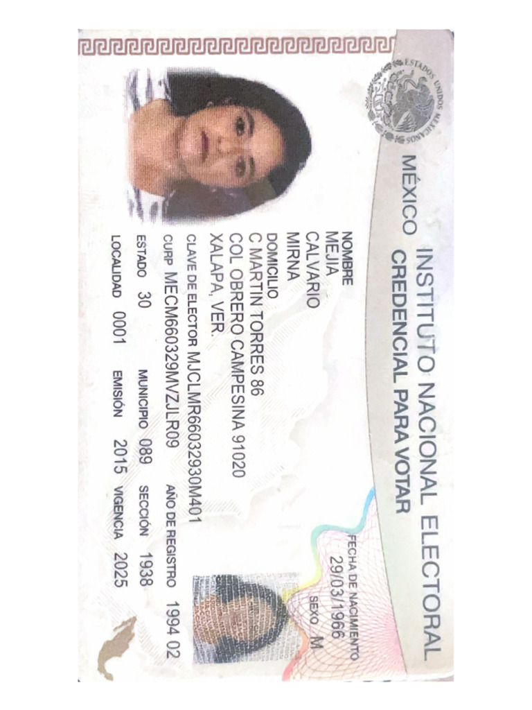 Credencial para Votar-3 | PDF