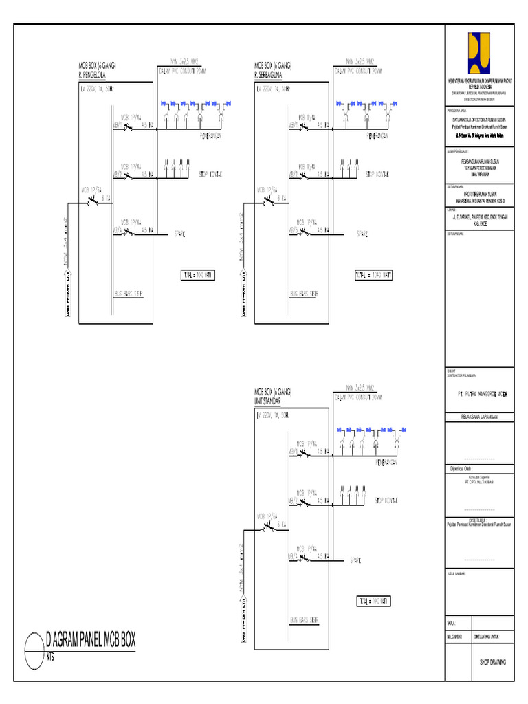 40.diagram Panel MCB Box | PDF