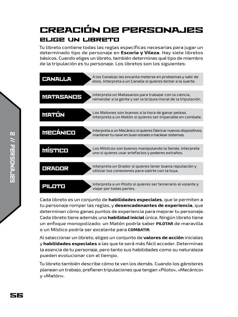 Escoria y Vileza - Extracto - Jugadores | PDF | Medicina