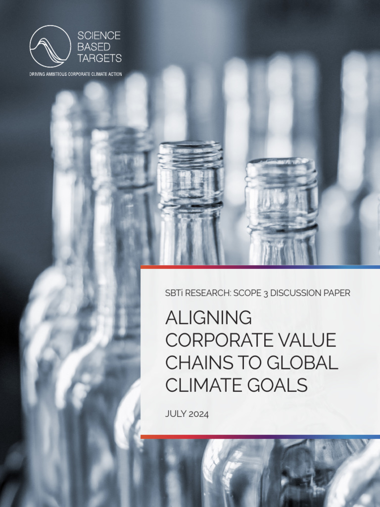 Aligning Corporate Value Chains To Global Climate Goals SBTi Research ...
