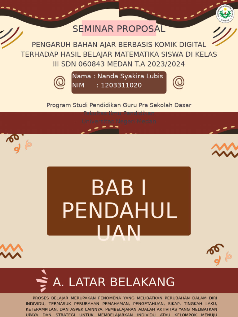 Seminar Proposal Nanda Syakira Lubis | PDF