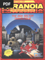 Paranoia Citizen's Guide To Surviving Alpha Complex | PDF