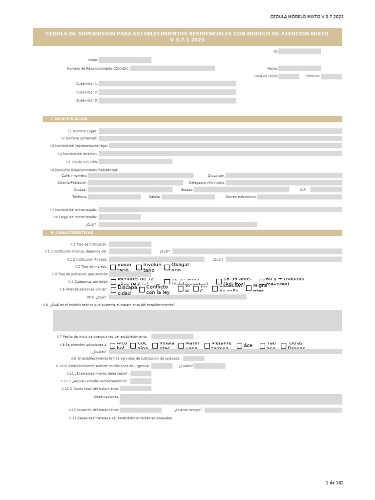 Cedula 2023 Mixto V 3.7.2 | PDF | Alimentos | Nutrición
