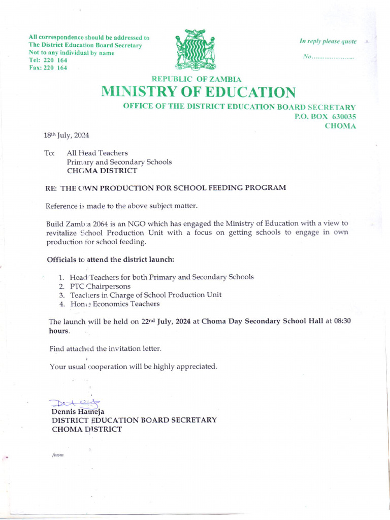 School Feeding Program | PDF