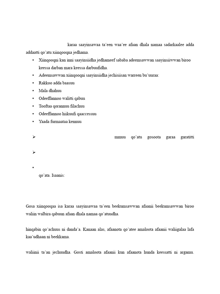 Caasaa-Ii (Structure Ii) A | PDF