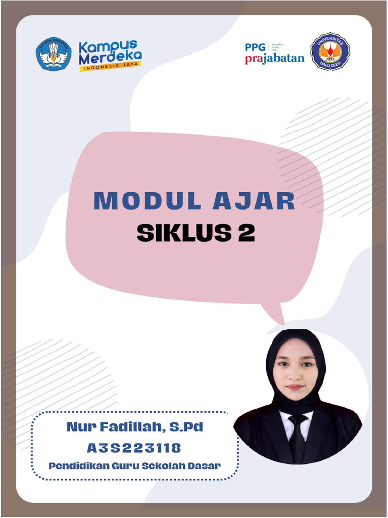 MODUL AJAR siklus 2 dilaa | PDF