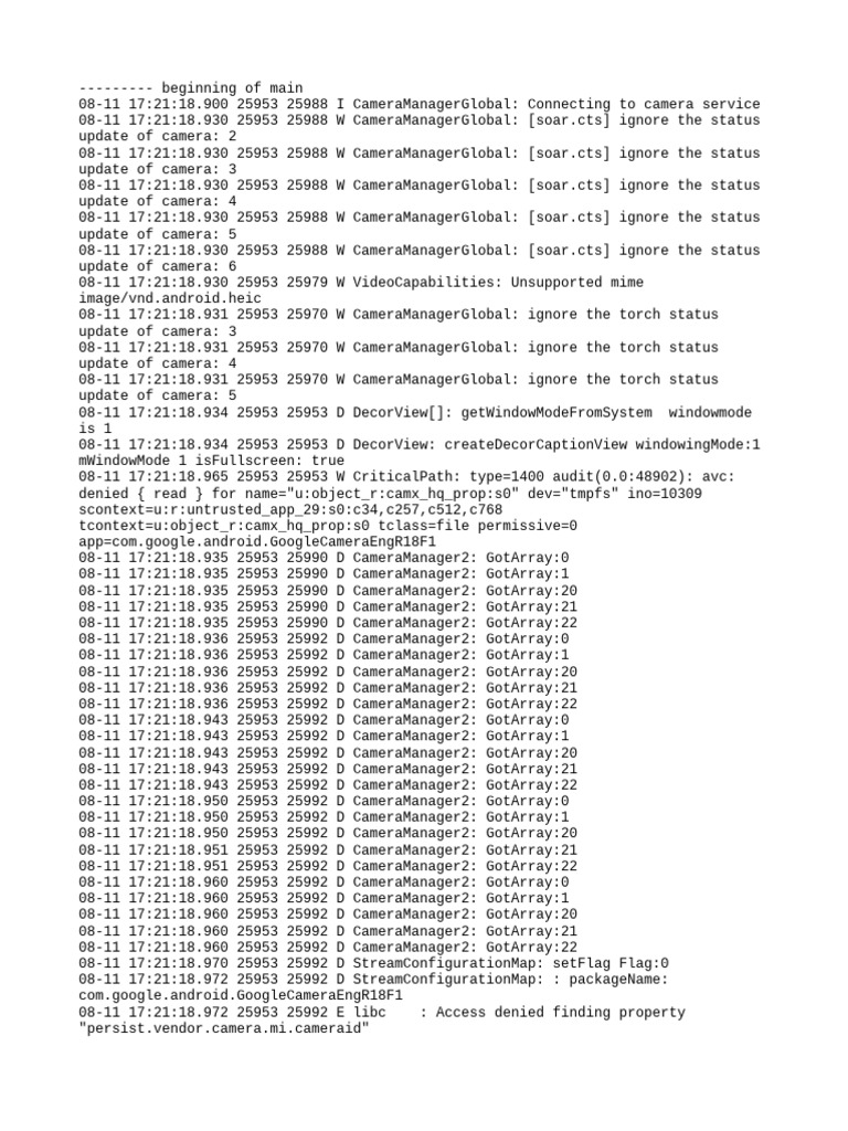 Log Cat 1723378878782 | PDF | Software | Computer Programming