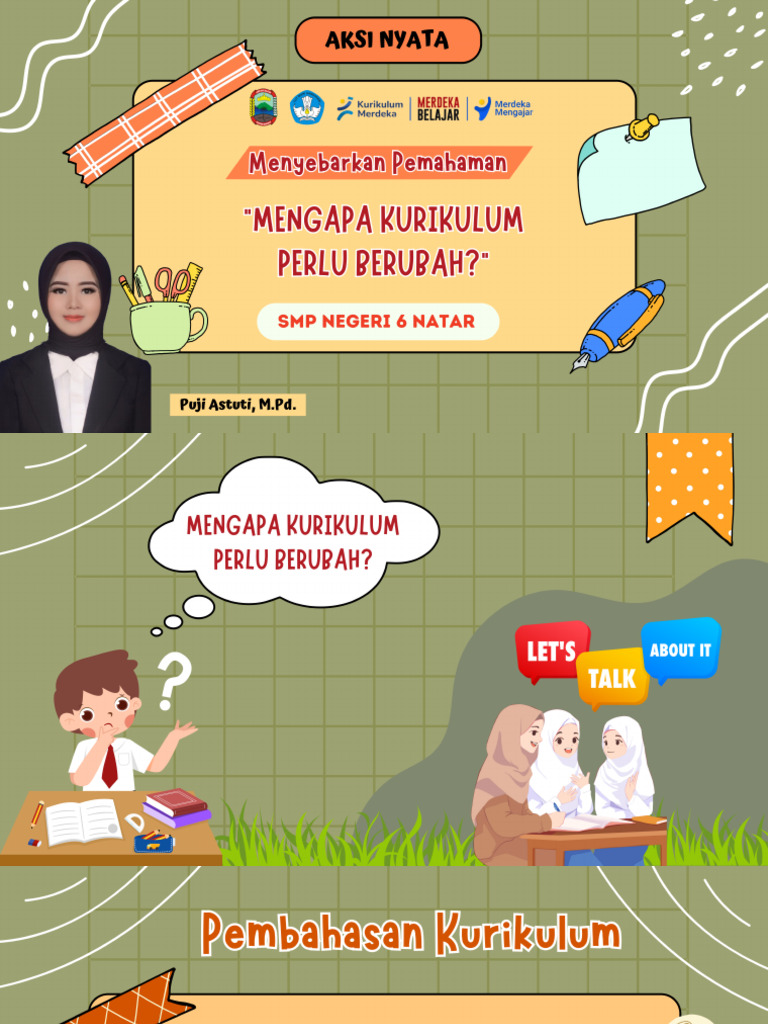 Mengapa Kurikulum Perlu Berubah | PDF