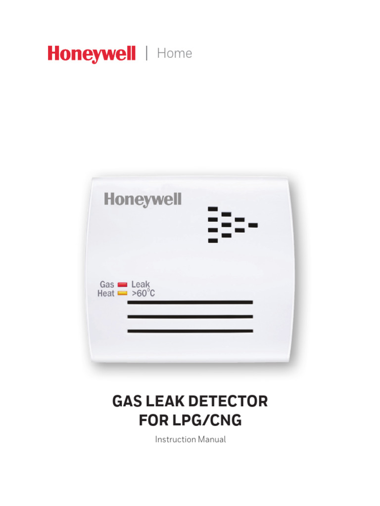 DS Honeywell Wall Mount LPG and CNG Gas Detector Ver1.0 | PDF | Sensor ...