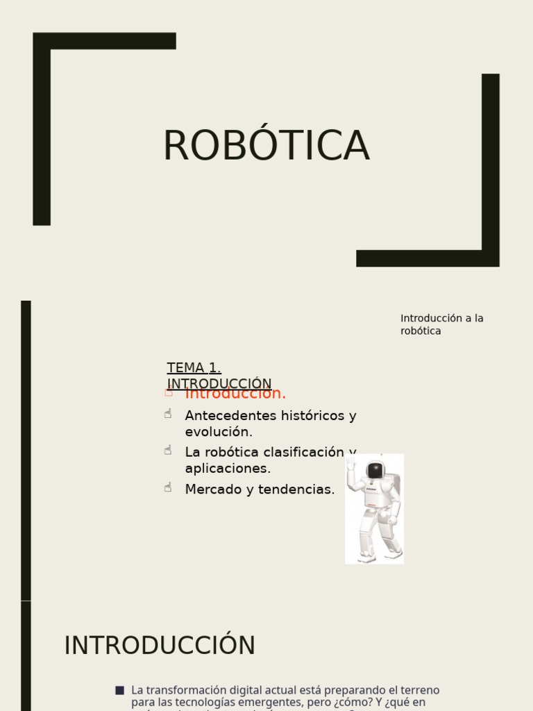 Robótica | PDF | Robot | Robótica