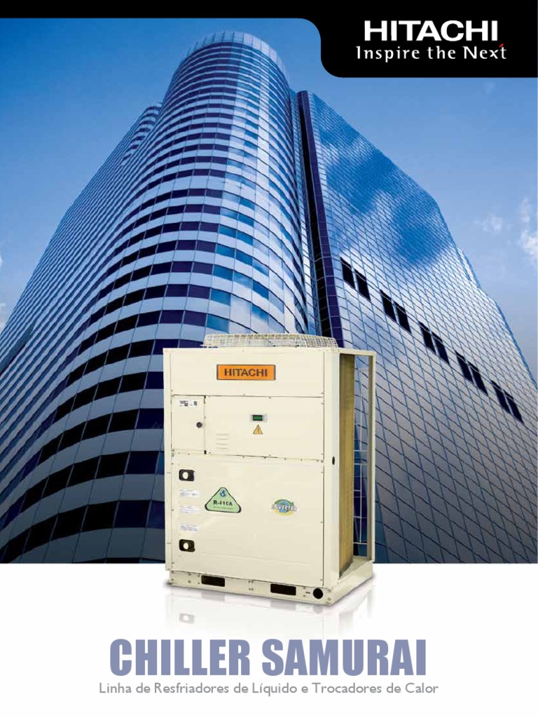 Hitachi Cat Chiller Samurai HAPB RCU1500 0911 | Ar Condicionado ...