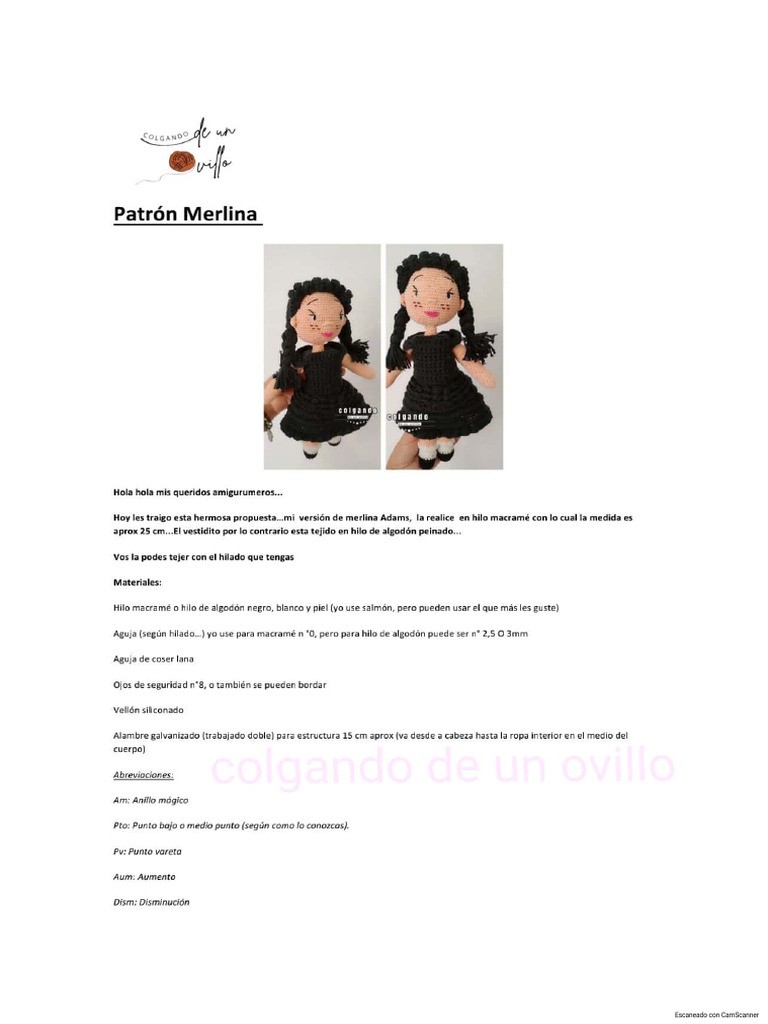 Copia de Patrón Merlina | PDF