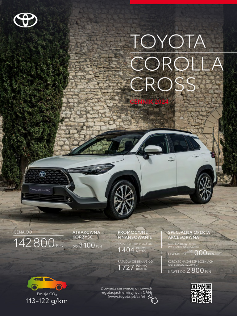 Spec Corolla Cross My24 | PDF