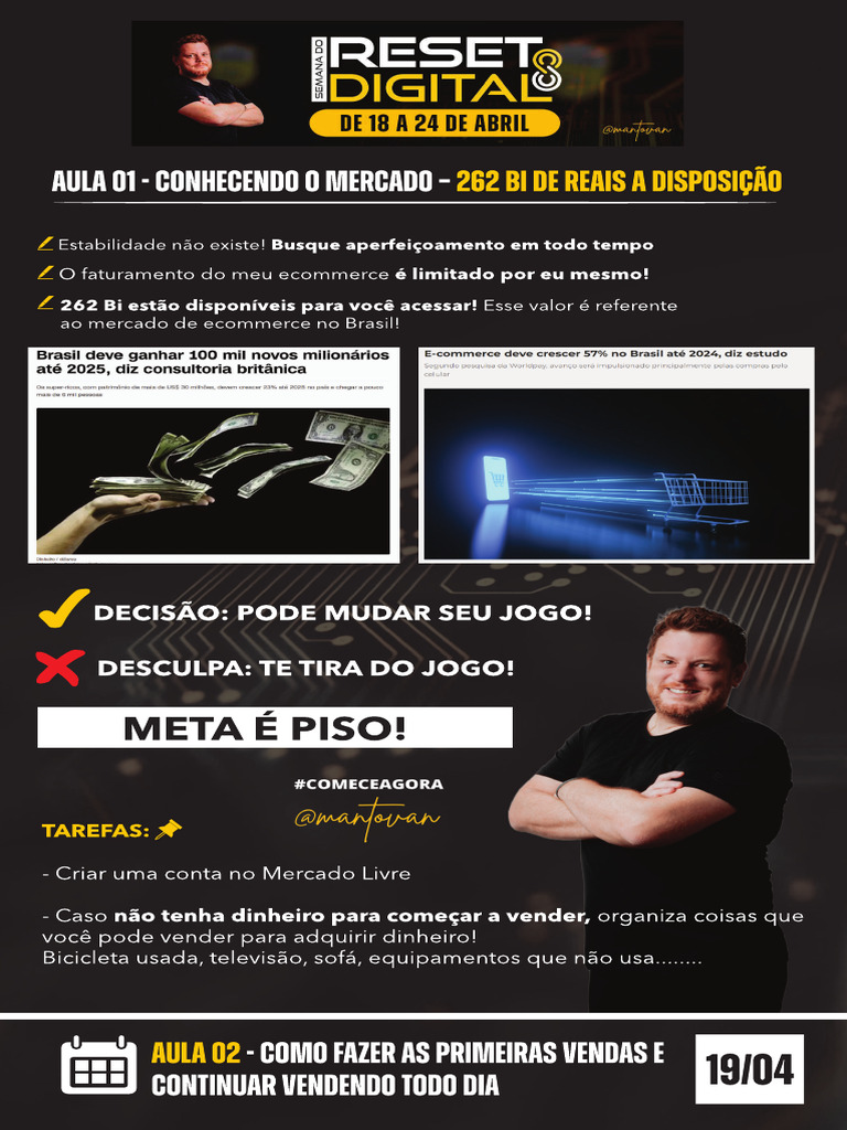 Aula 01 - Montovan - Como Começar Nesse Mercado! 262 BI Disponíveis ...