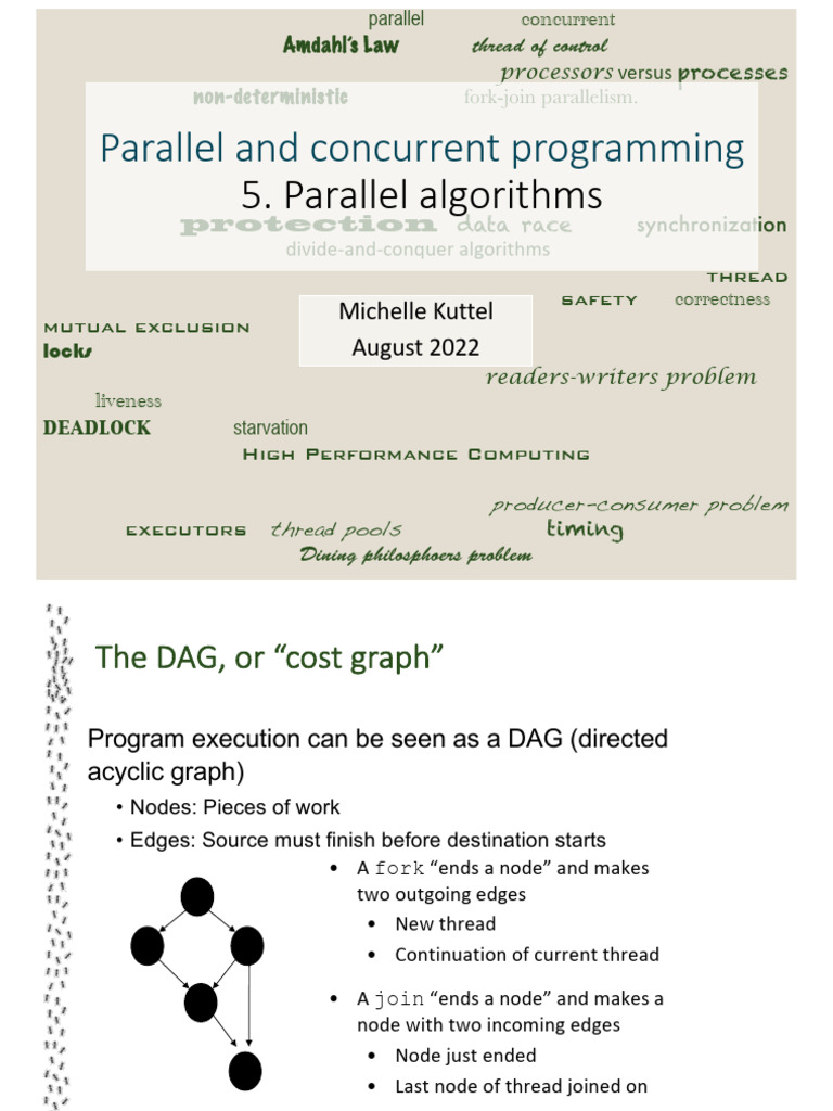 PCP 2022 6 ParallelAlgorithms PartI | PDF | Parallel Computing | Algorithms And Data Structures