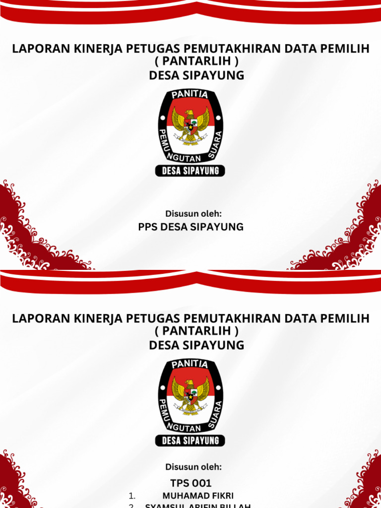 Merah Putih Minimalis Cover Proposal Dokumen A4 (A4 (Horizontal) ) | PDF