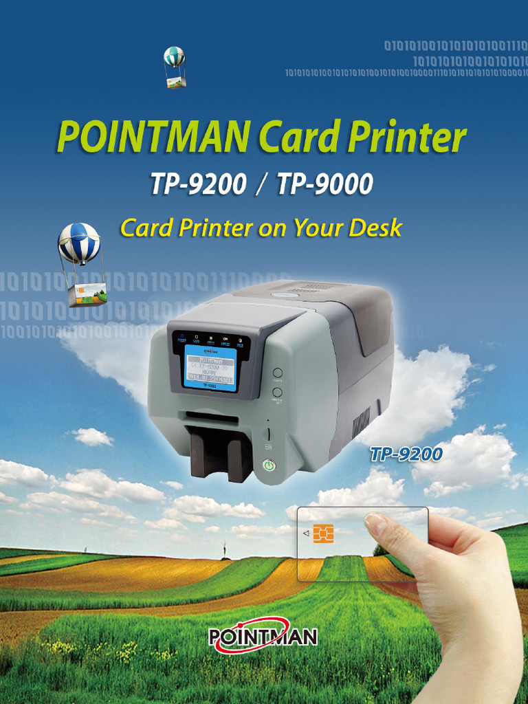 Pointman Printers Brochure Tp9000 Tp9200 | PDF