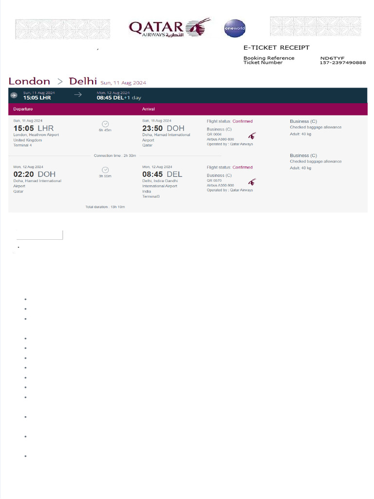 E-Ticket-Receipt-Mavis Radhika | PDF | Payments