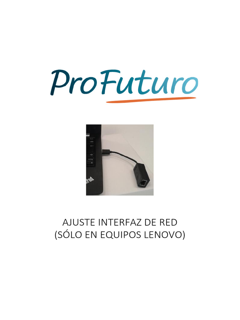 Ajuste Interfaz de Red - Es | PDF | Controlador de interfaz de red | Lenovo