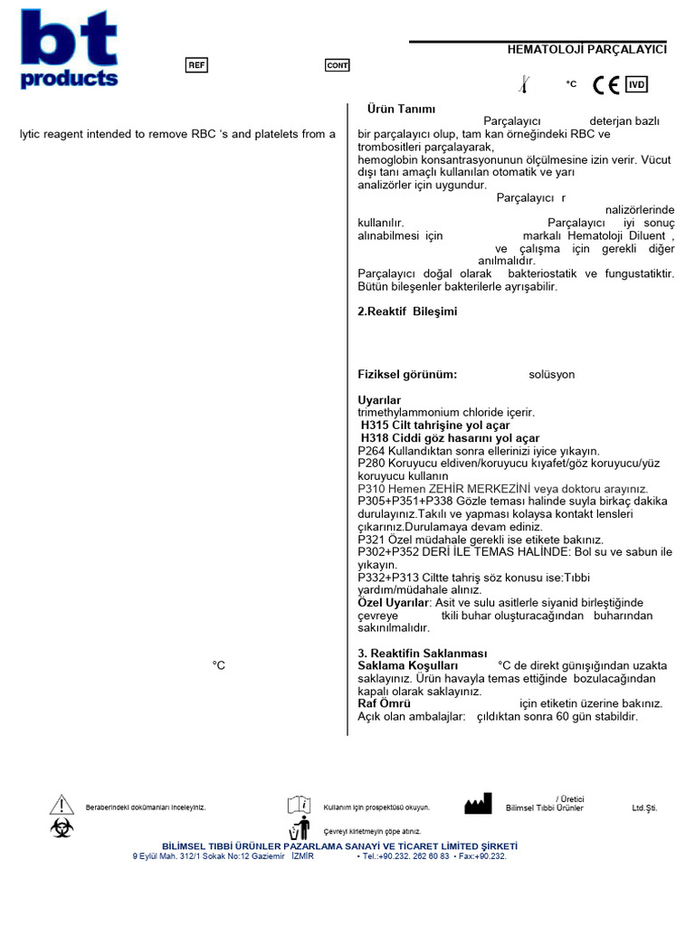 Hematology Lys 60 | PDF