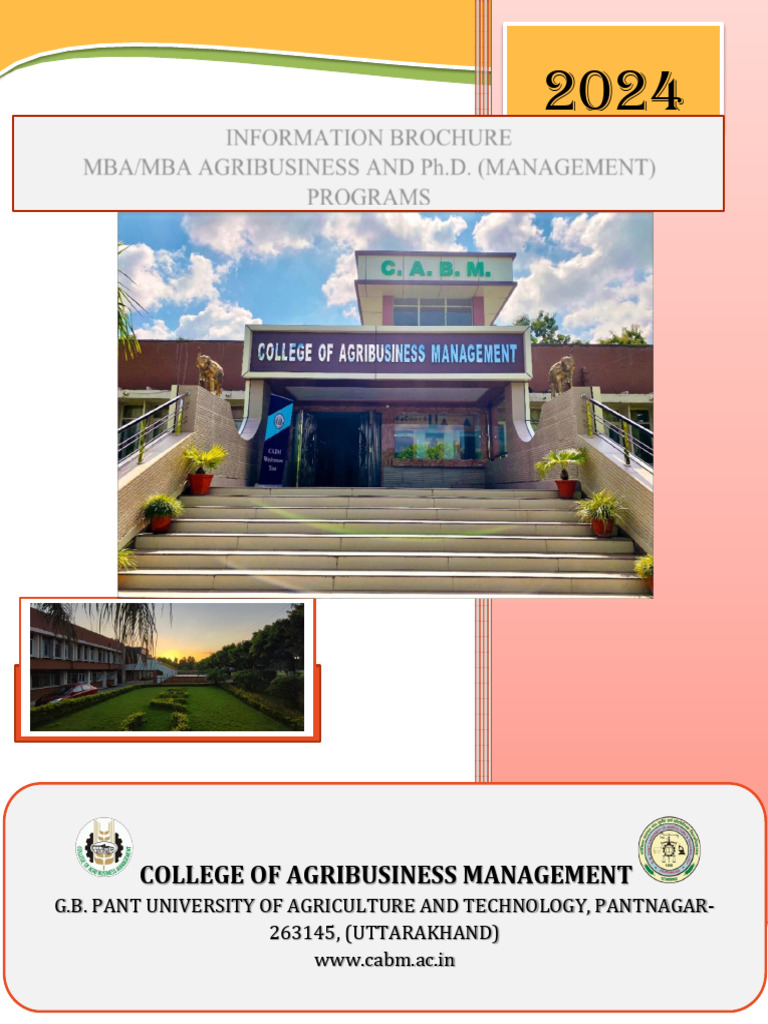 Information Broucher Mba | PDF | University And College Admission ...