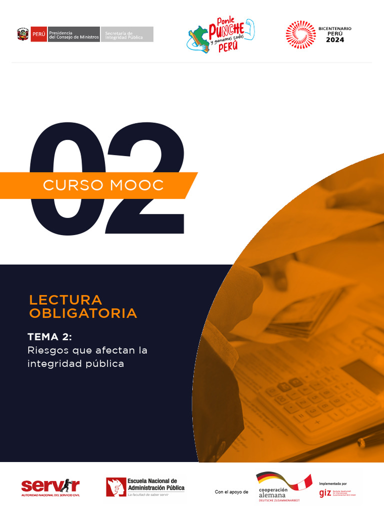LECTURA 2 - MOOC Integridad | PDF | Corrupción política | Gobierno