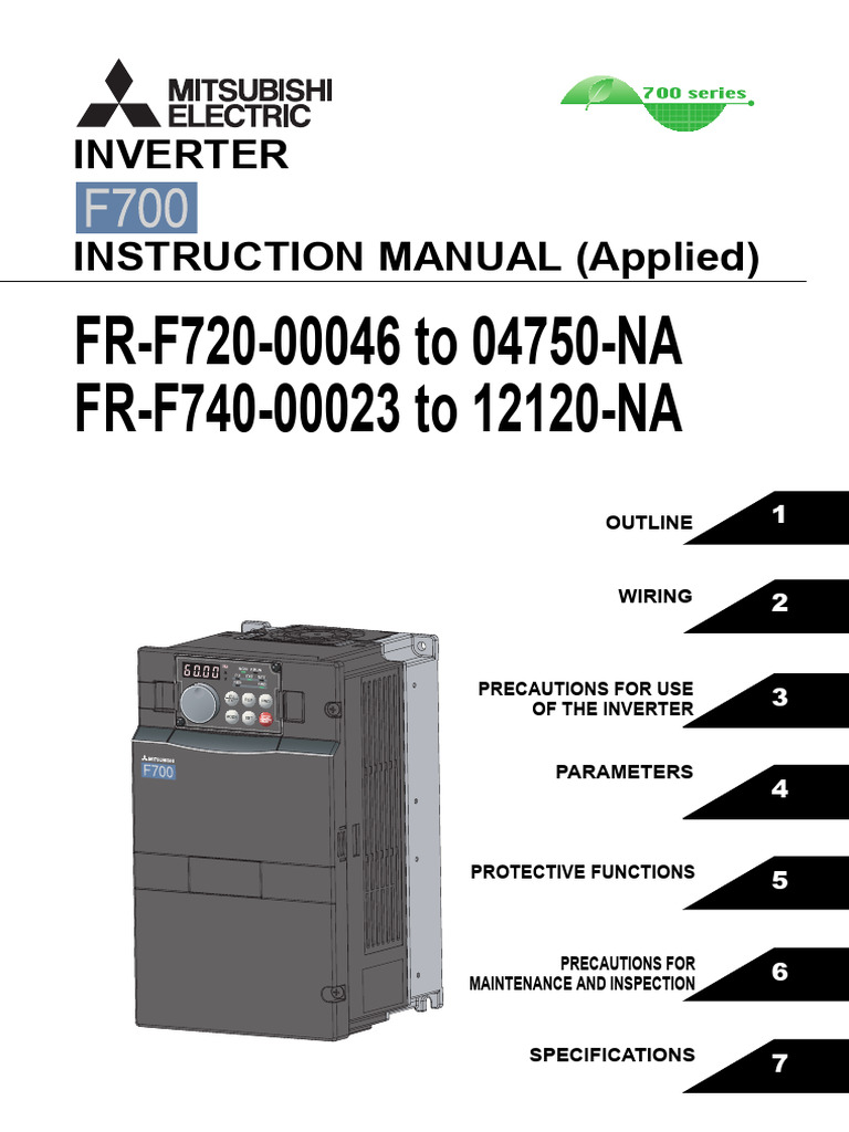 FR 700 - Manual | PDF | Power Supply | Power Inverter
