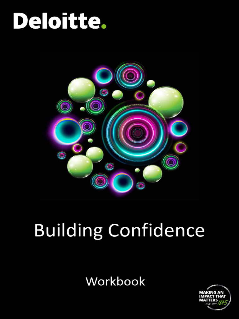 Building Confidence - Workbook Author Deloitte | PDF | Body Language ...