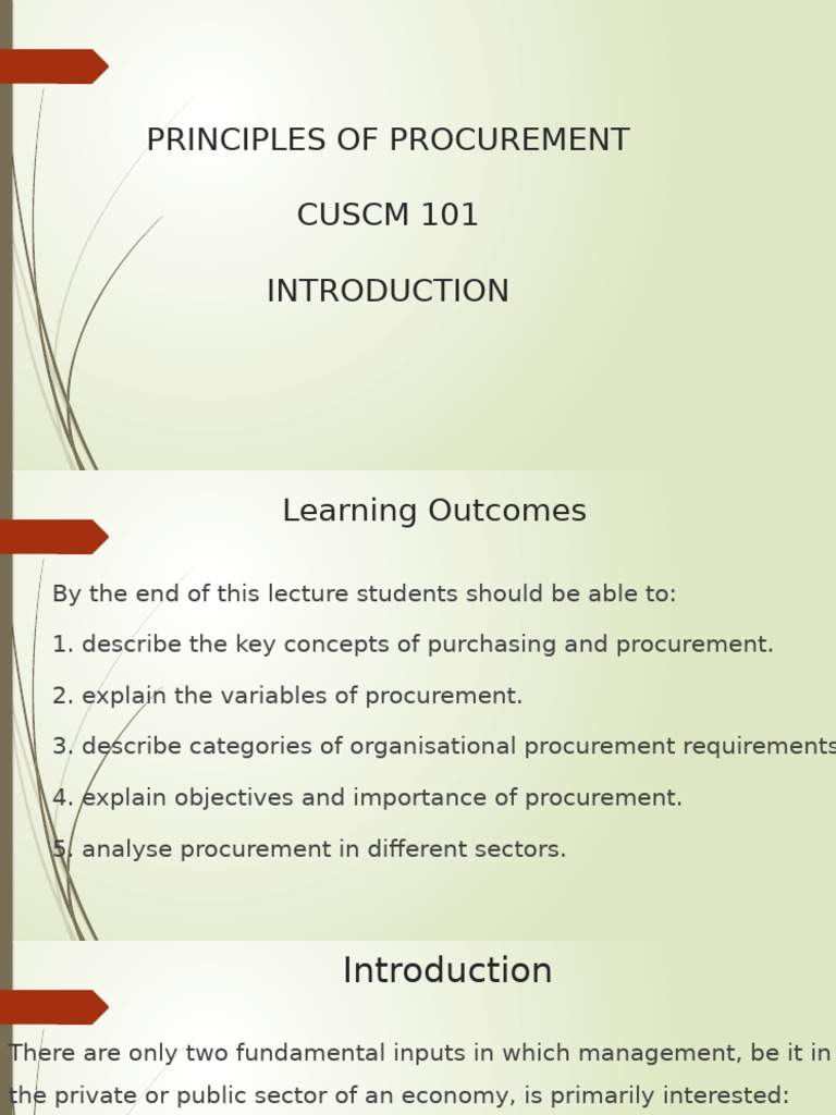 Lecture 1 Logistics and Transport | PDF | Procurement | Supply Chain