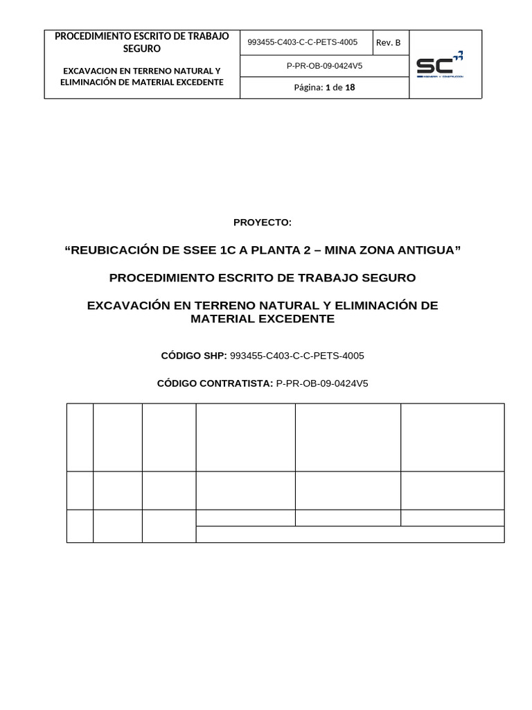 C403 C C PETS 4005 - RevB | PDF | Topografía