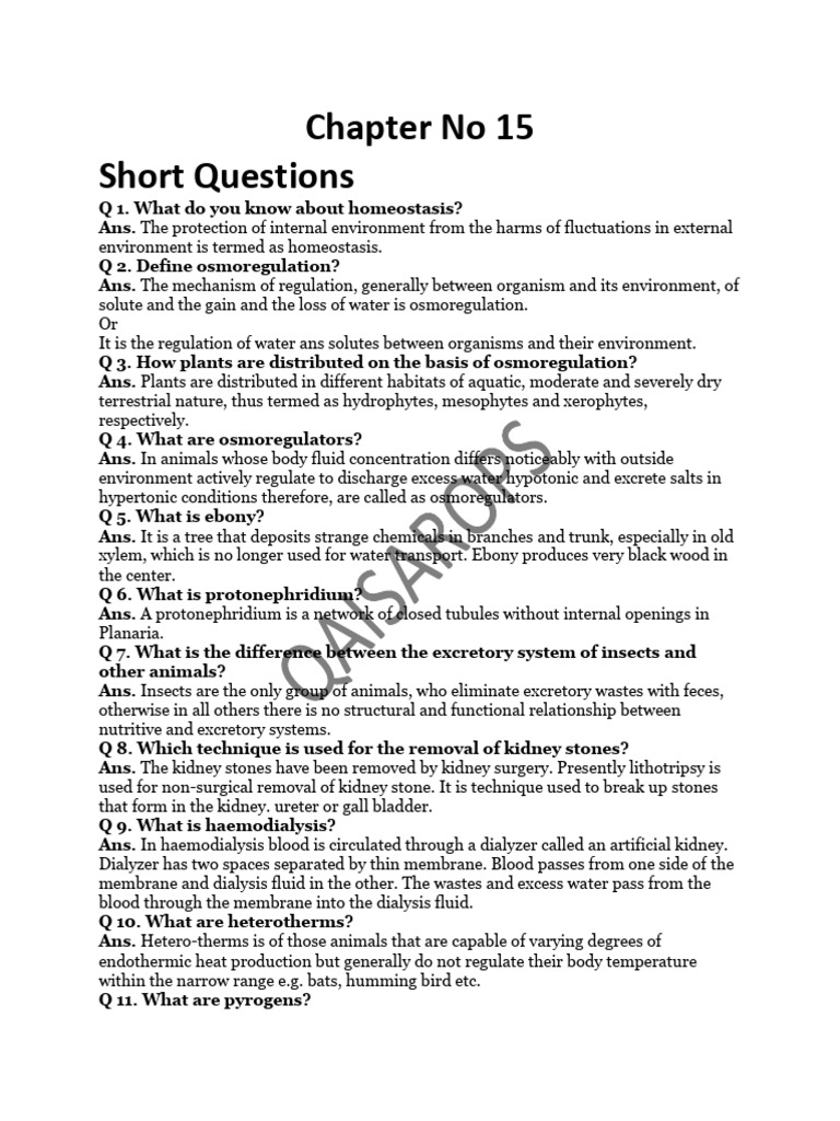 Biology 2nd Year | PDF