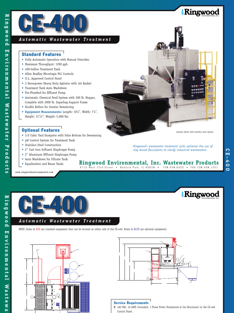CE-400 Brochure | PDF | Environmental Engineering