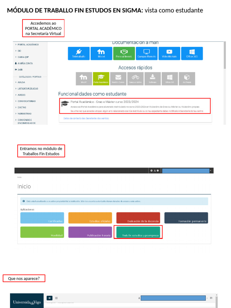 TFE - Guia Estudante | PDF