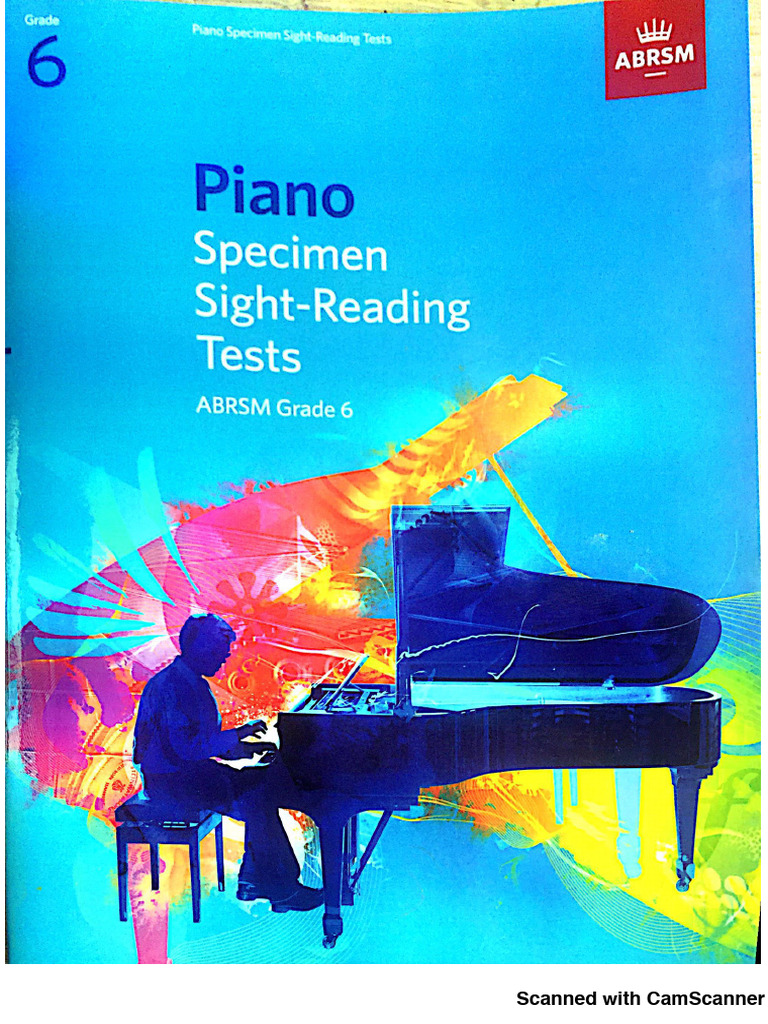 Piano Specimen Sight Reading Tests Grade 6 Pdf
