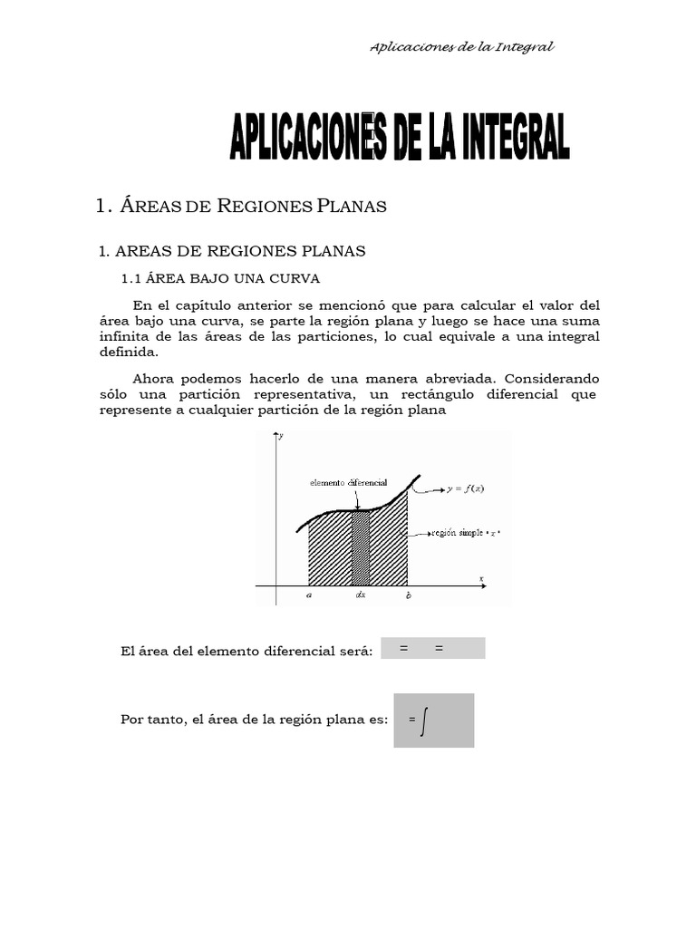 Clase. Area. Explicación. 2022 | PDF | Integral | Algoritmos