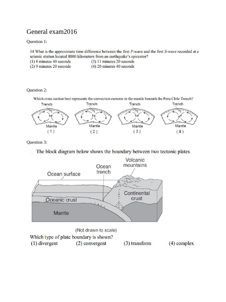 General Plate Tectonics | PDF | Science & Mathematics