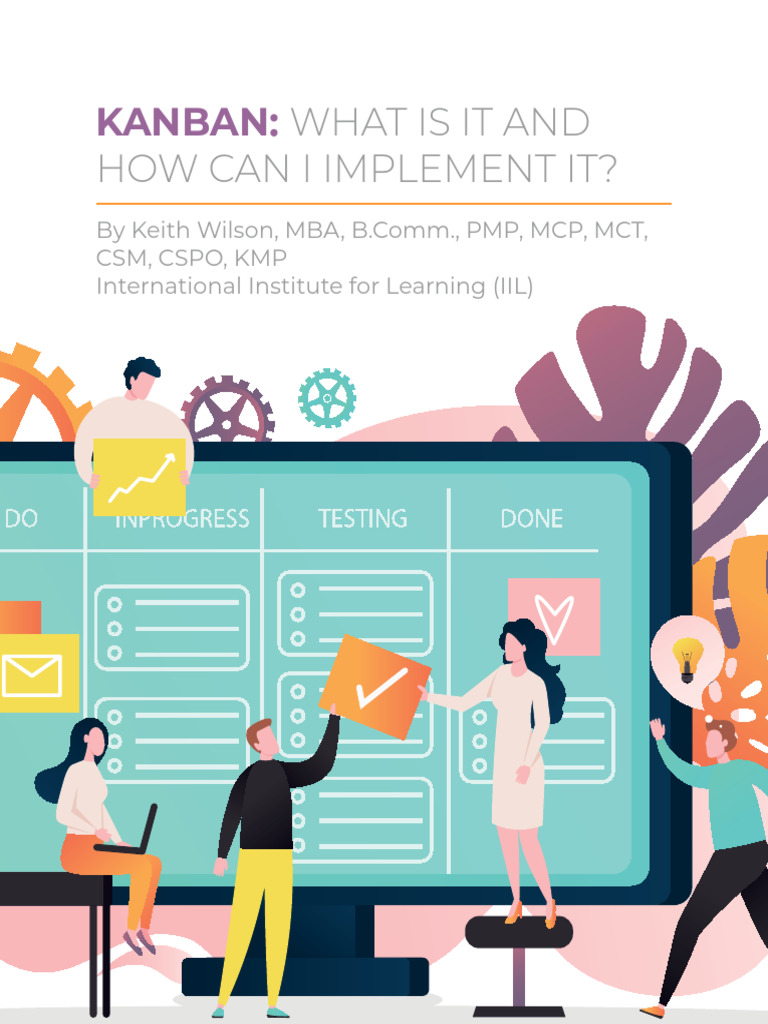 Kanban - What Is It and How Can I Implement It | PDF | Scrum (Software ...