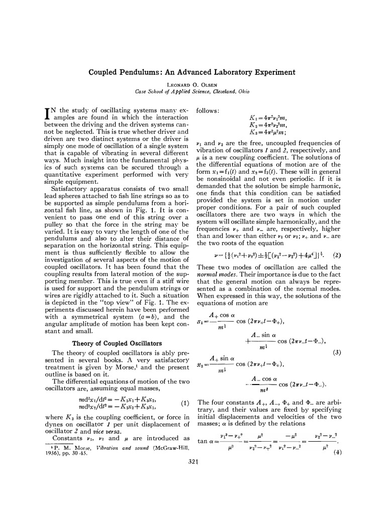 Articulo 3 | PDF | Oscillation | Pendulum