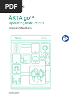 ÄKTA go Operating Instructions Guide | PDF | Pump | Documentation