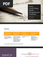 Perbedaan Jenis Data Ordinal, Nominal, Interval Dan Rasio | PDF ...