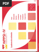 Wisc V Cuadernillo Claves y Busqueda de Simbolos | PDF