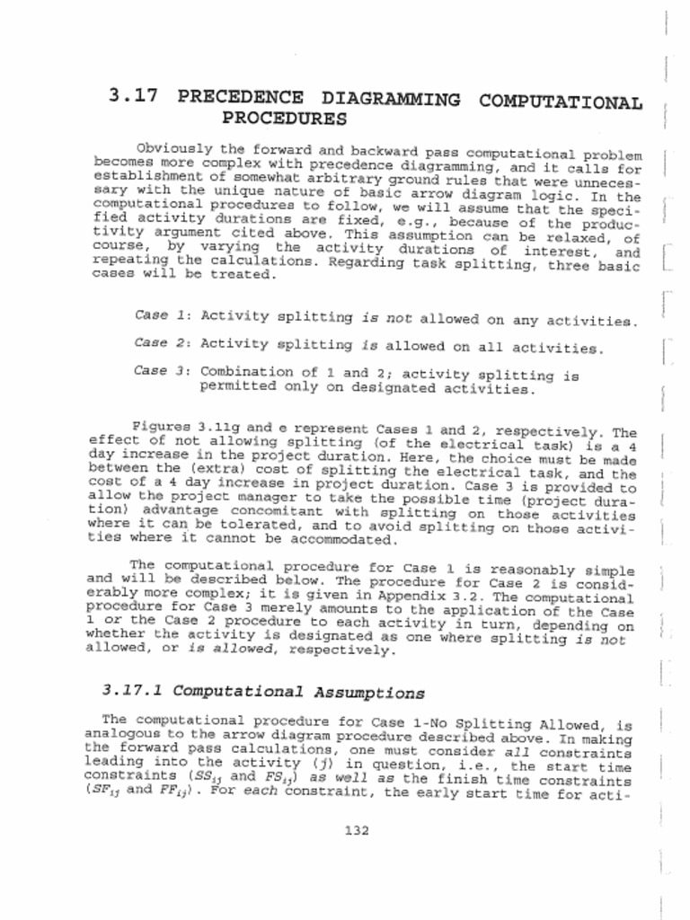 PRMG 010 Precedence Diagramming Computation | PDF